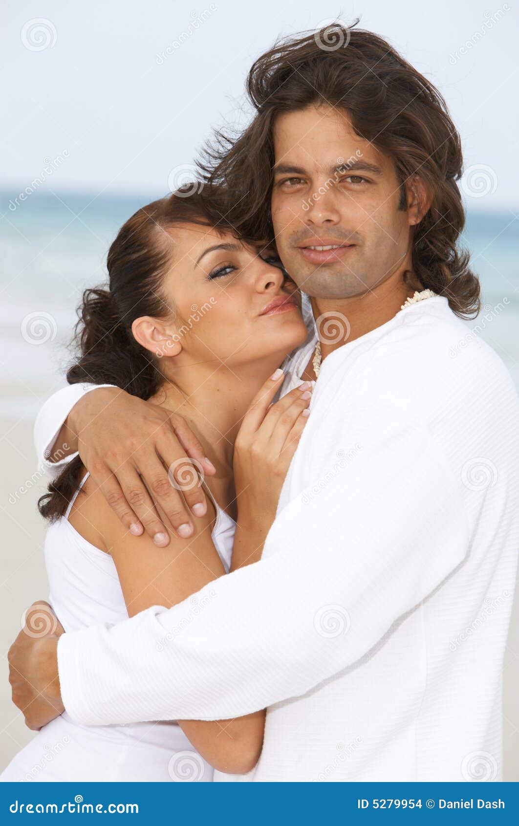 Romantic Couple stock photo. Image of model, blue, happy - 5279954