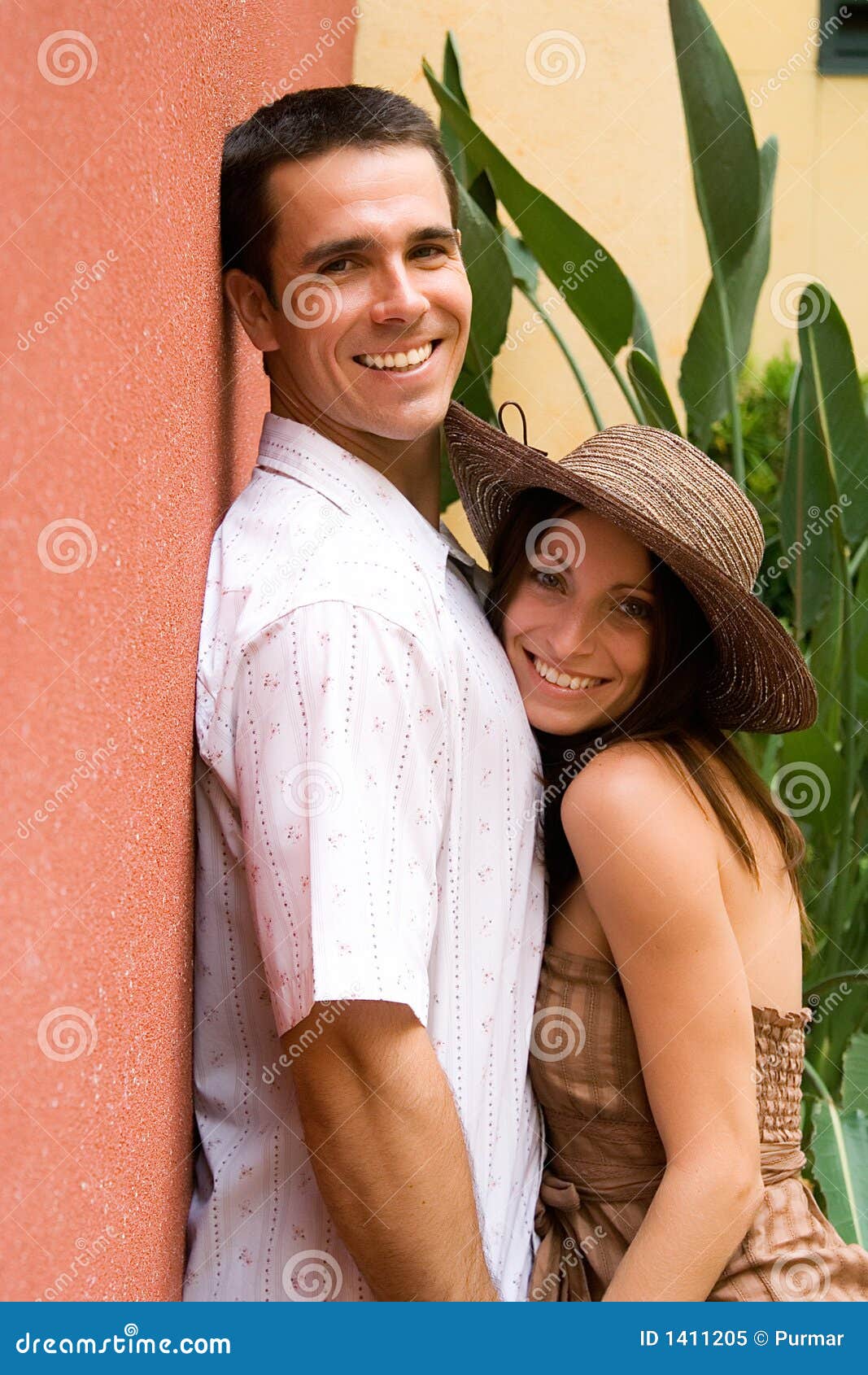 Romantic couple II stock image. Image of carefree, romance - 1411205
