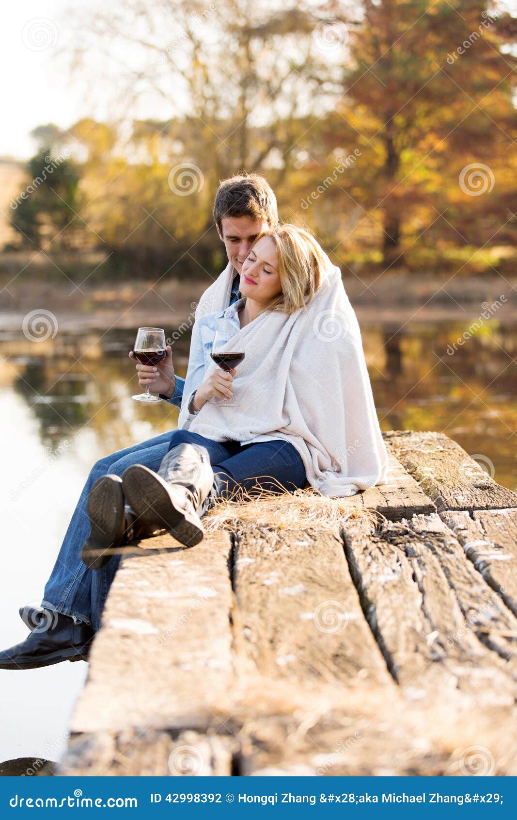 Romantic couple snuggle stock photo. Image of closed - 42998392