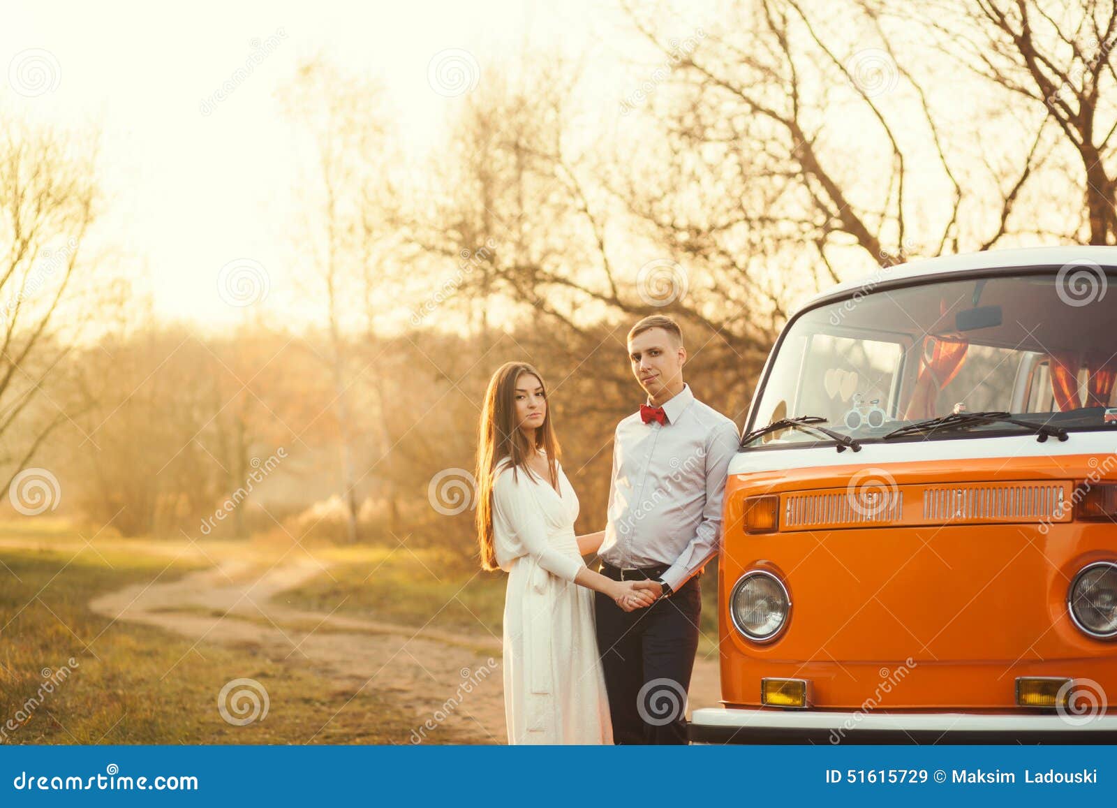 Romantic couple at sunset stock image. Image of love - 51615729