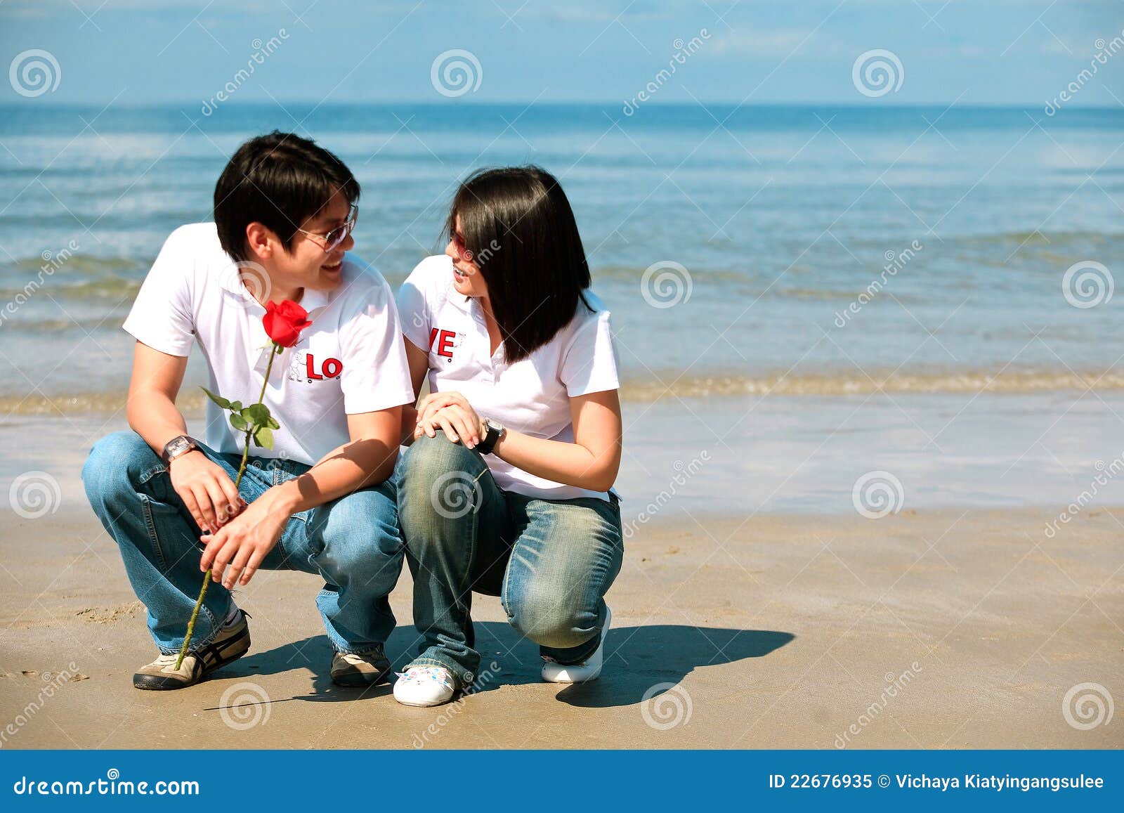 Romantic Couples First Date Stock Image - Image of bride, attractive ...