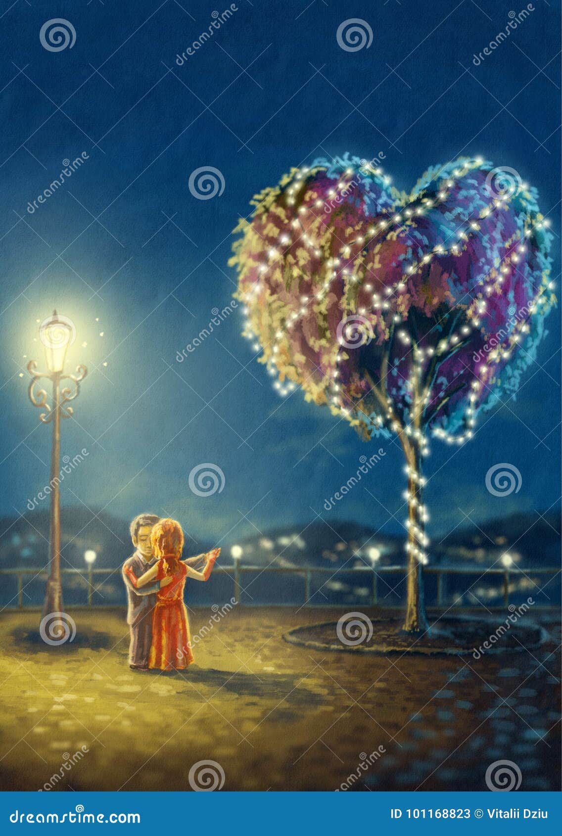 Romantic Dance Night Place Stock Illustrations – 4 Romantic Dance Night ...