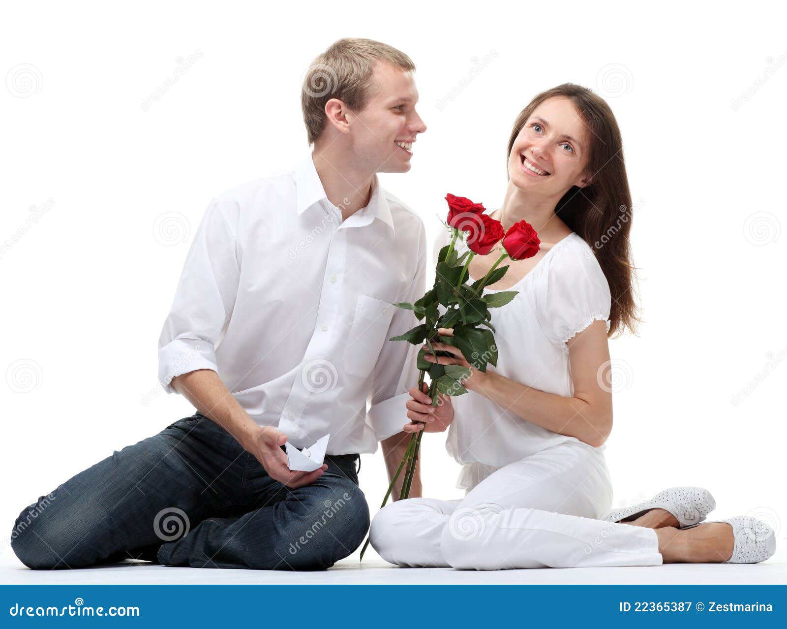 Romantic Date: Couple in Love Stock Image - Image of lady, hold: 22365387