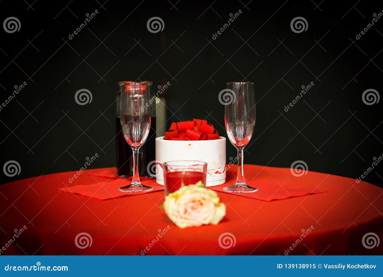 Romantic Date Night Concept. Love, and Valentines Background Concept ...