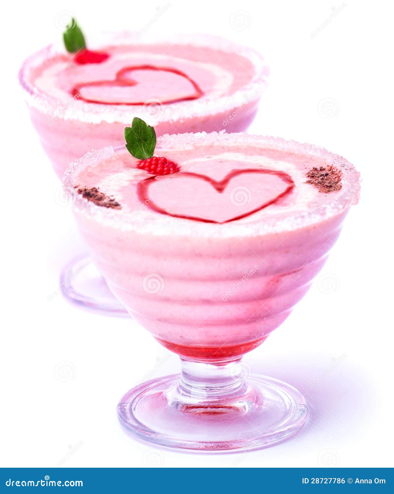 Romantic dessert stock photo. Image of love, heart, pink - 28727786