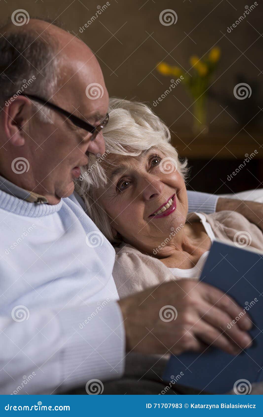 Romantic evening with book stock image. Image of tenderness - 71707983