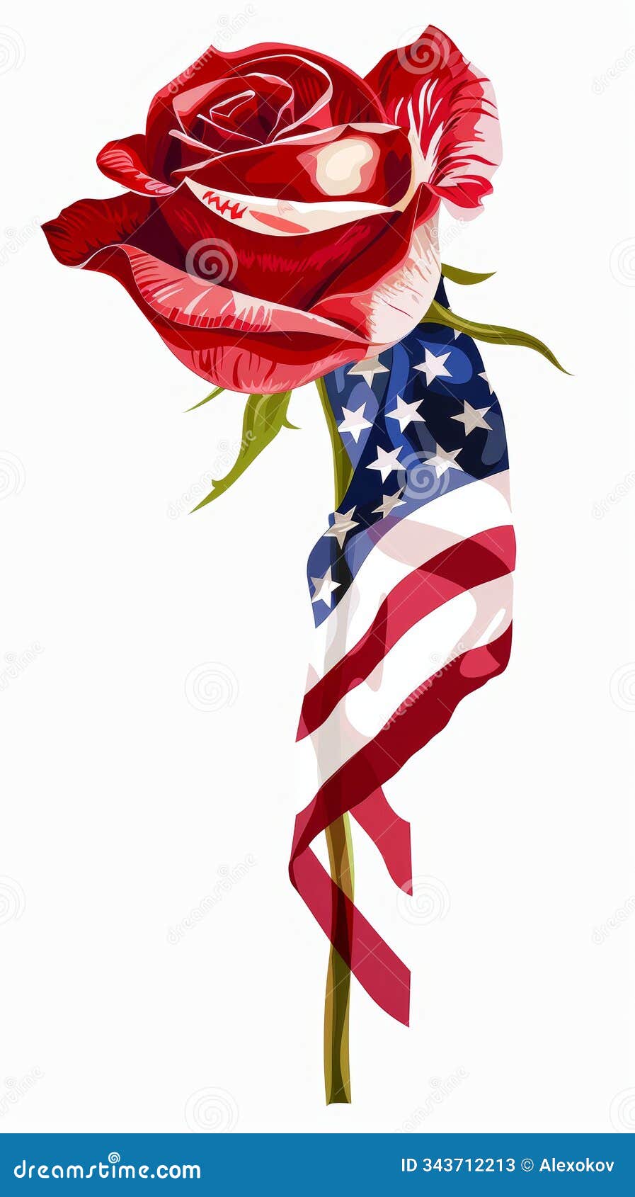 Romantic Flag Design for Independence Day Celebrations Generative AI ...