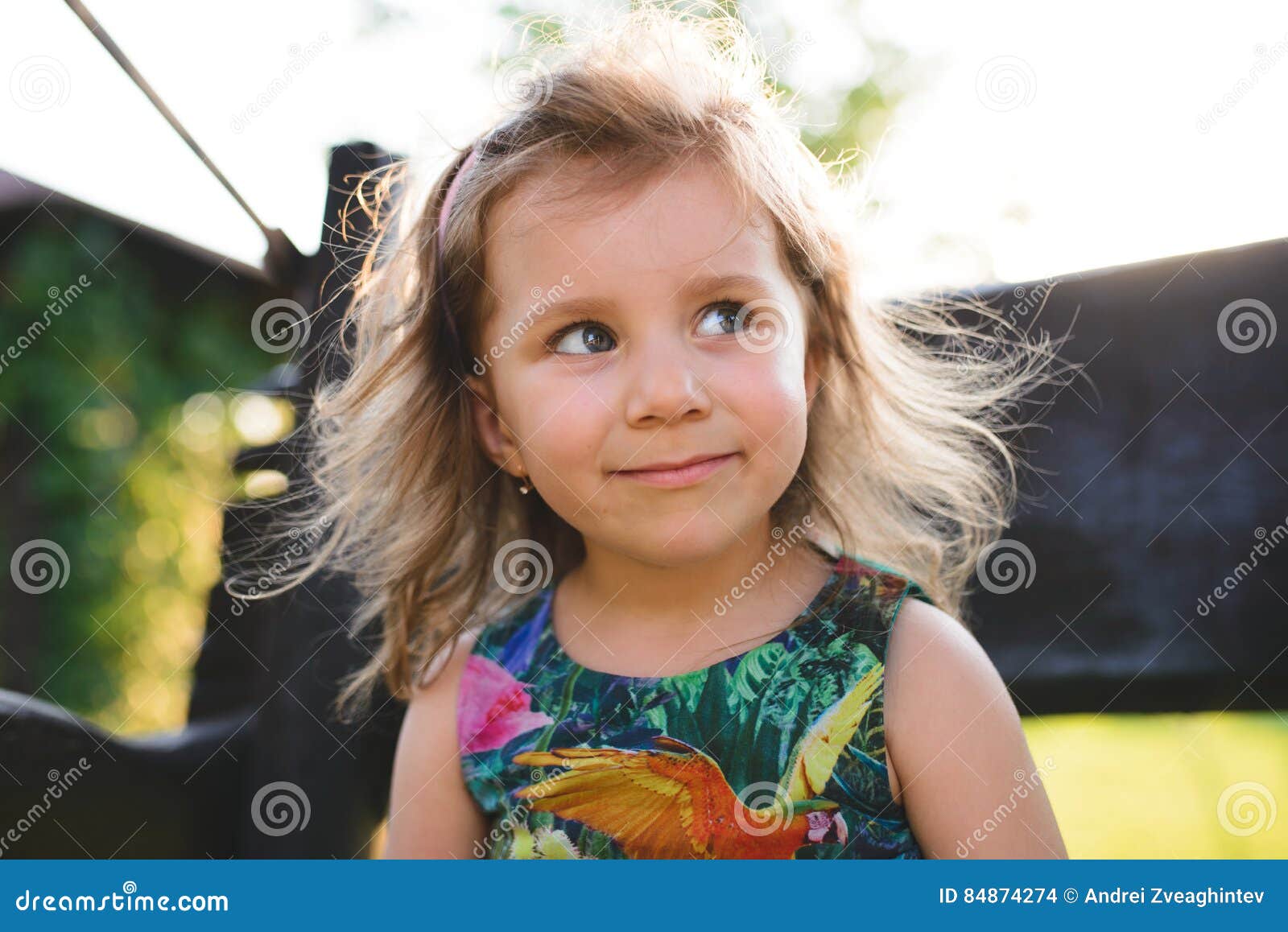 Romantic Girl on Bench stock photo. Image of beauty, happiness - 84874274
