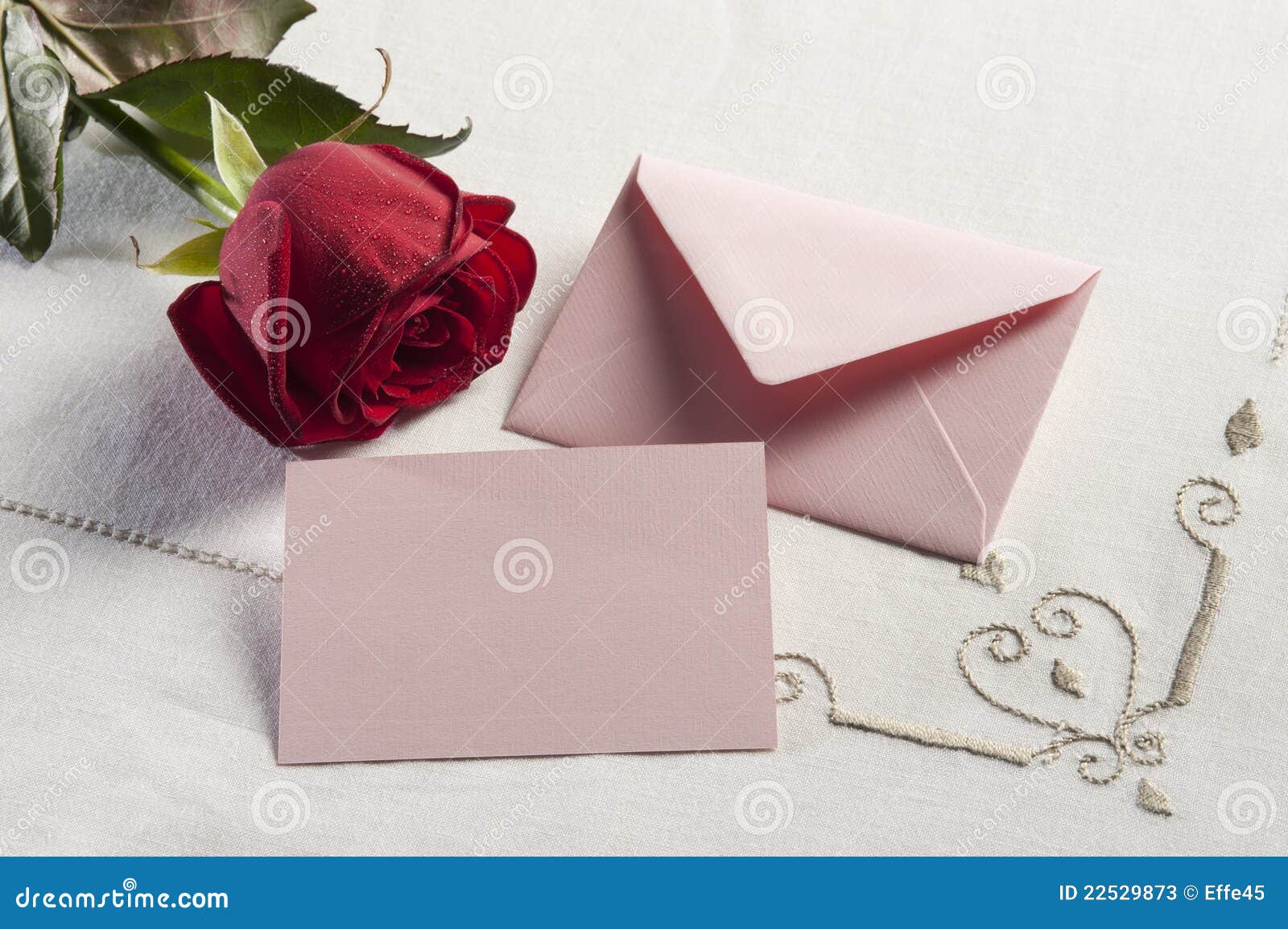 Romantic greeting card stock image. Image of greeting - 22529873