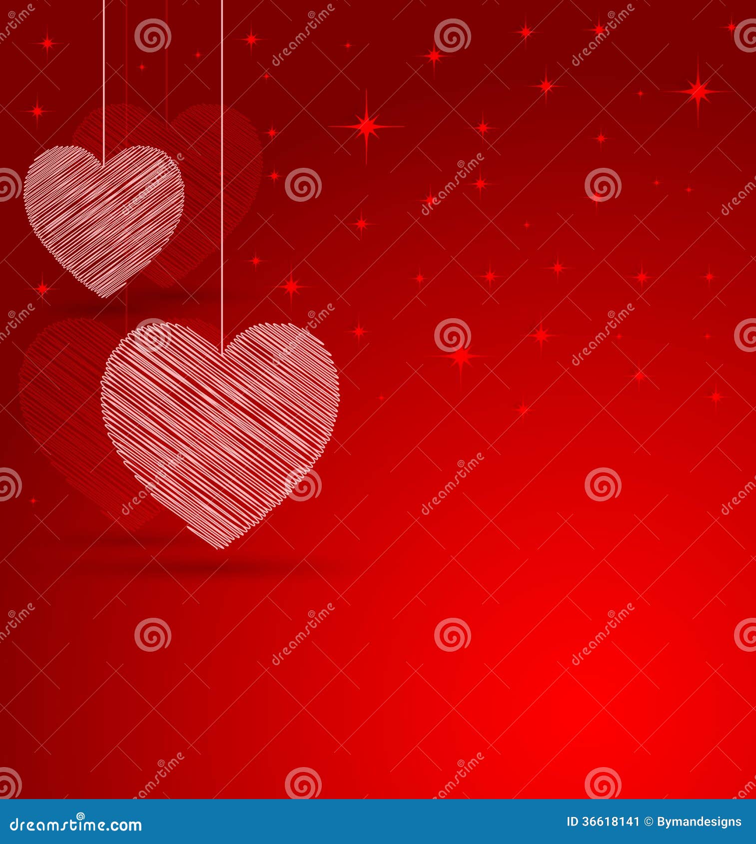 Romantic Heart with Lights Effect Stock Vector - Illustration of heart ...