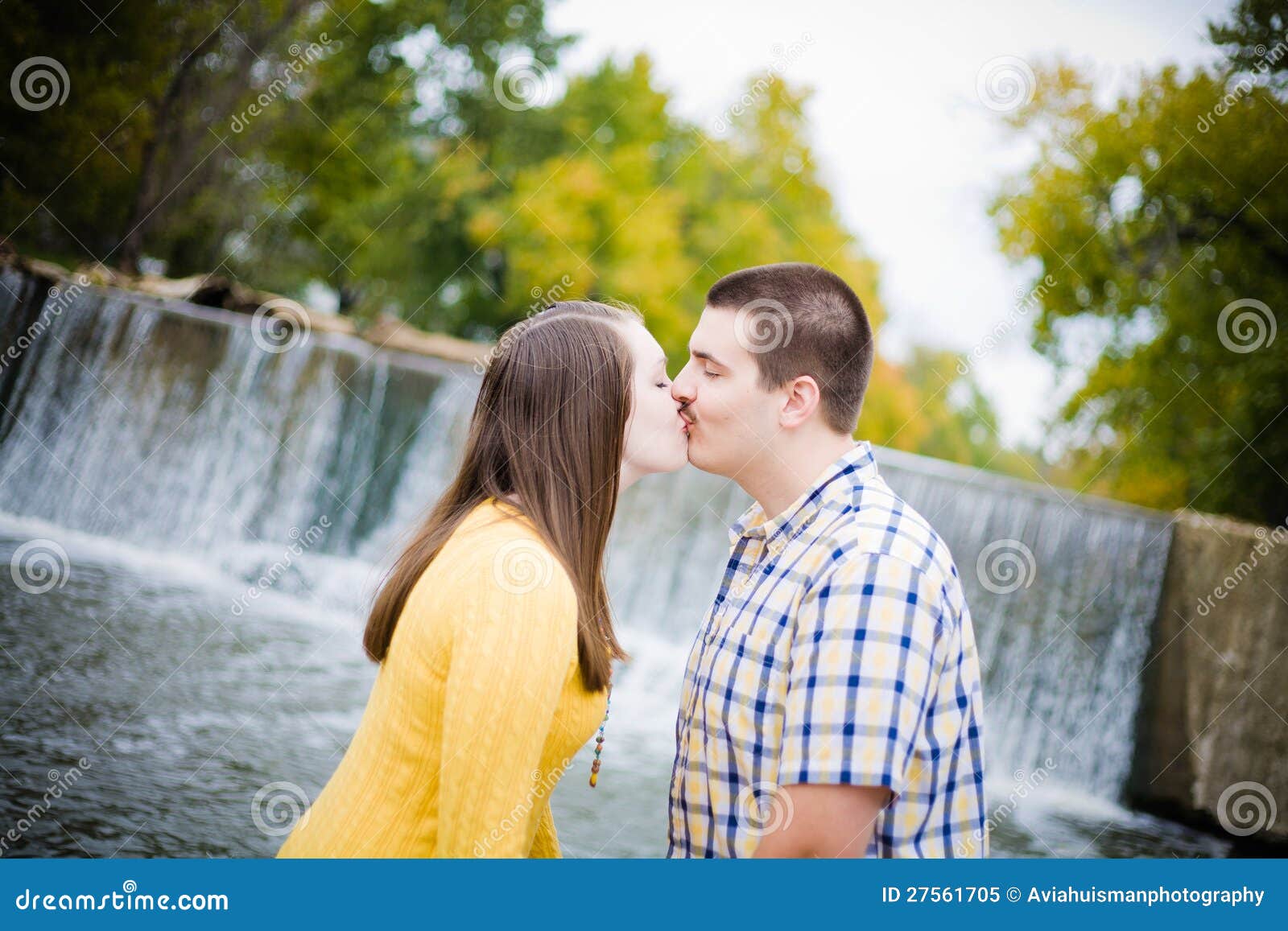 Romantic Kiss stock image. Image of girl, attractive - 27561705
