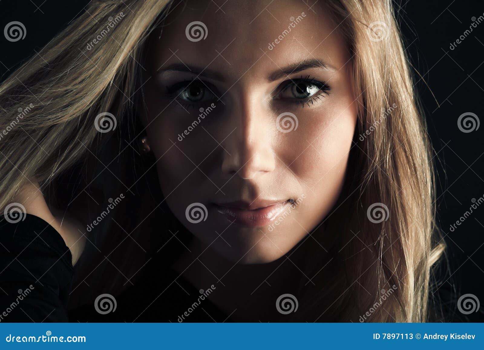 Romantic look stock image. Image of lovely, styling, blond - 7897113