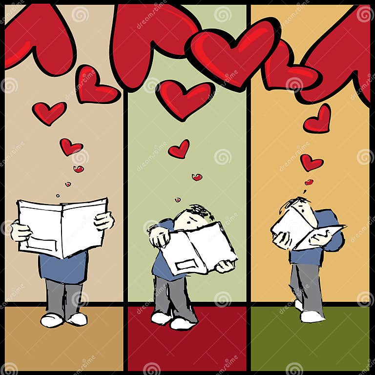 Romantic lover letters stock vector. Illustration of couple - 8144324