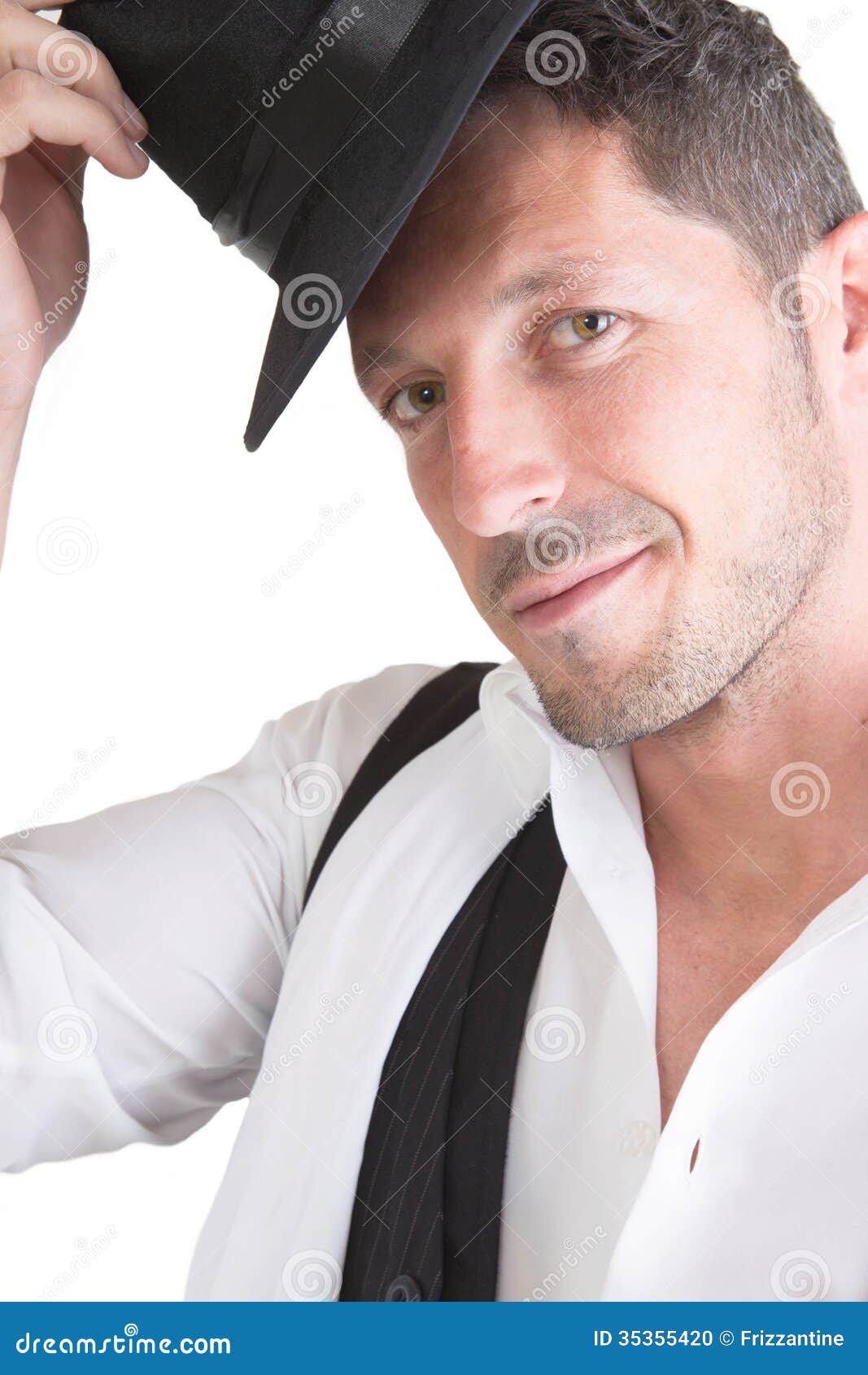 Romantic man stock photo. Image of single, casanova, shirt - 35355420