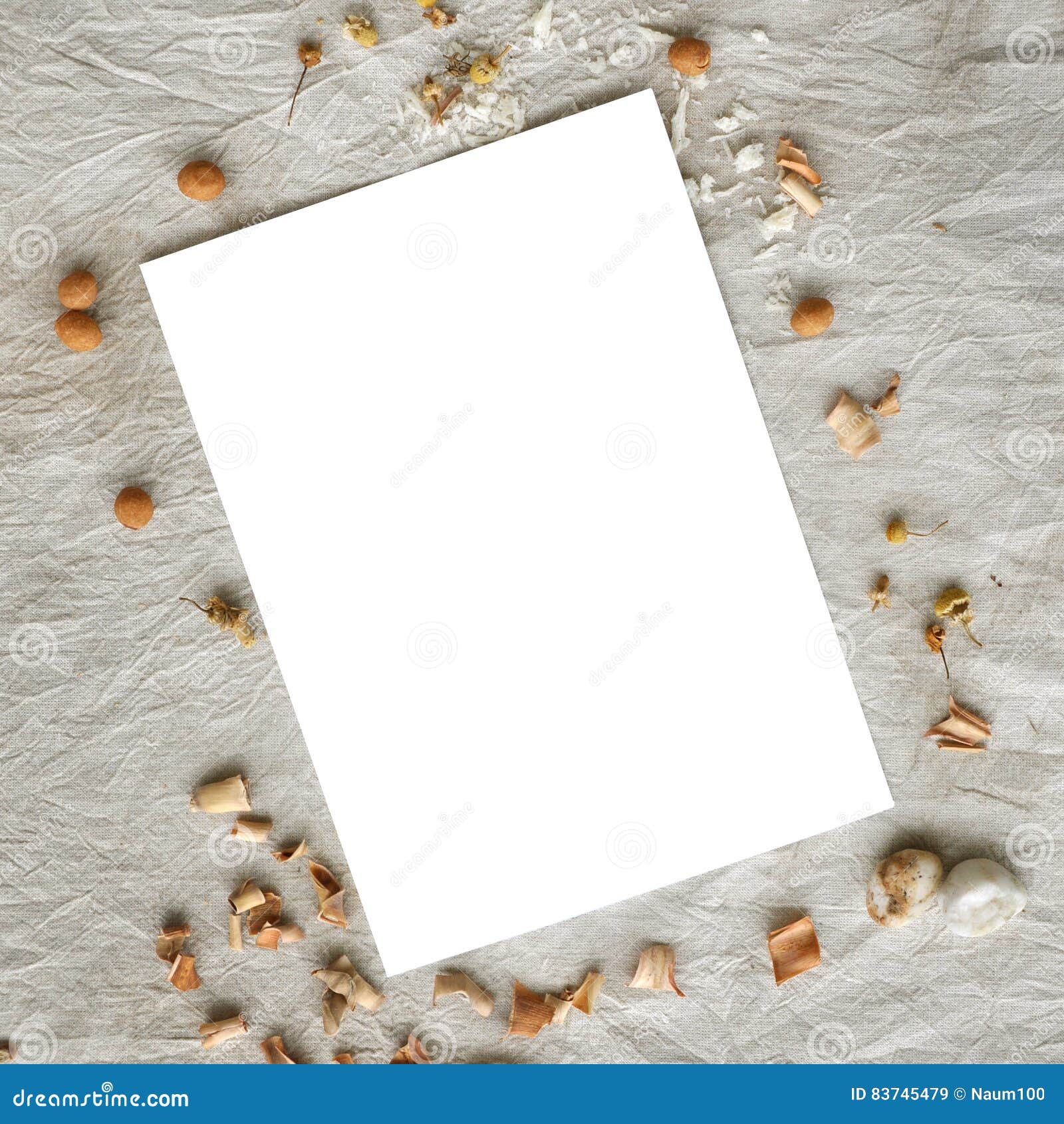 Romantic Mockup On Rustic Canvas Background Royalty-Free Stock Photo ...