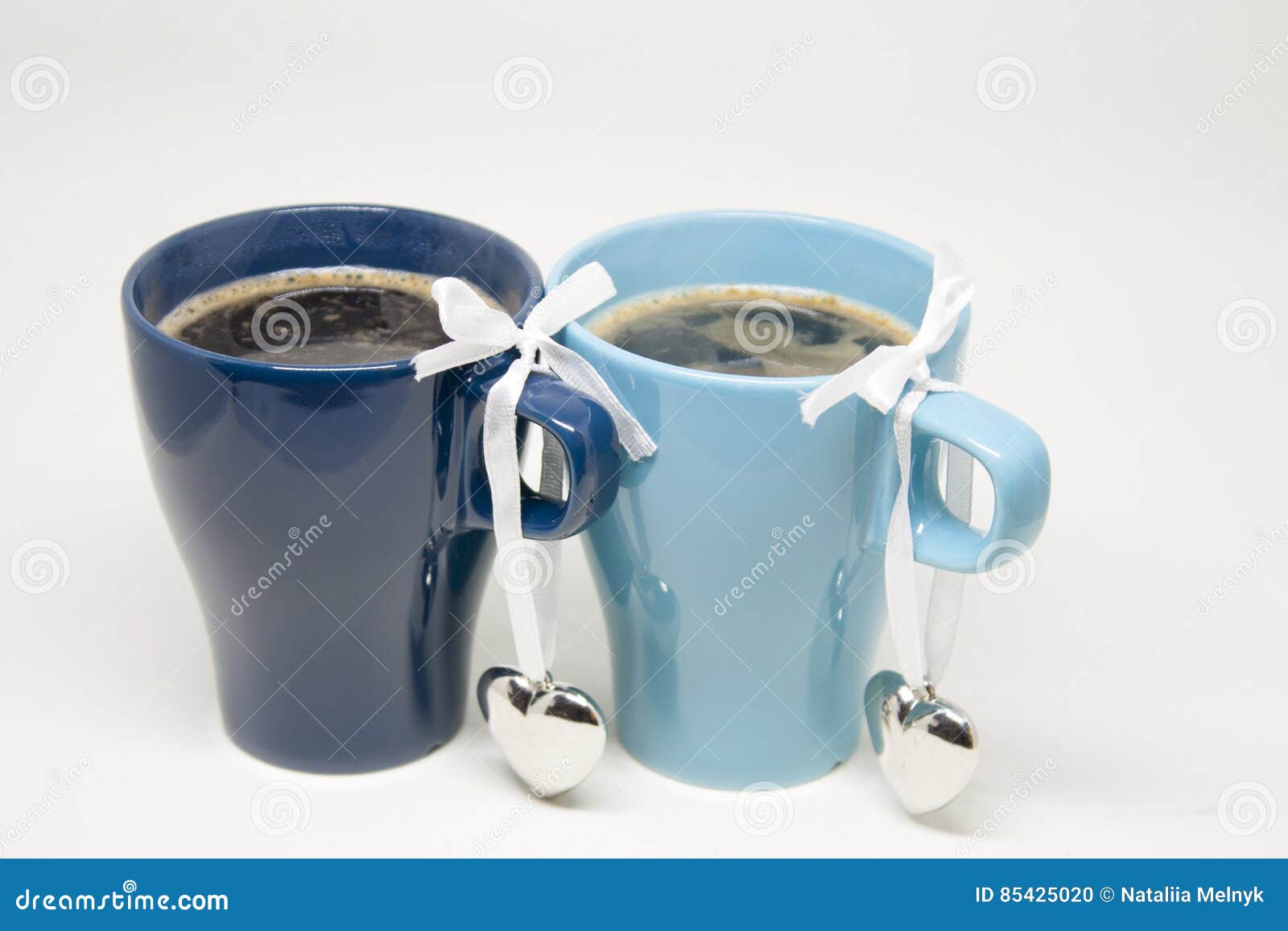 Romantic Morning. Hot Coffee for Two Stock Photo - Image of celebration ...