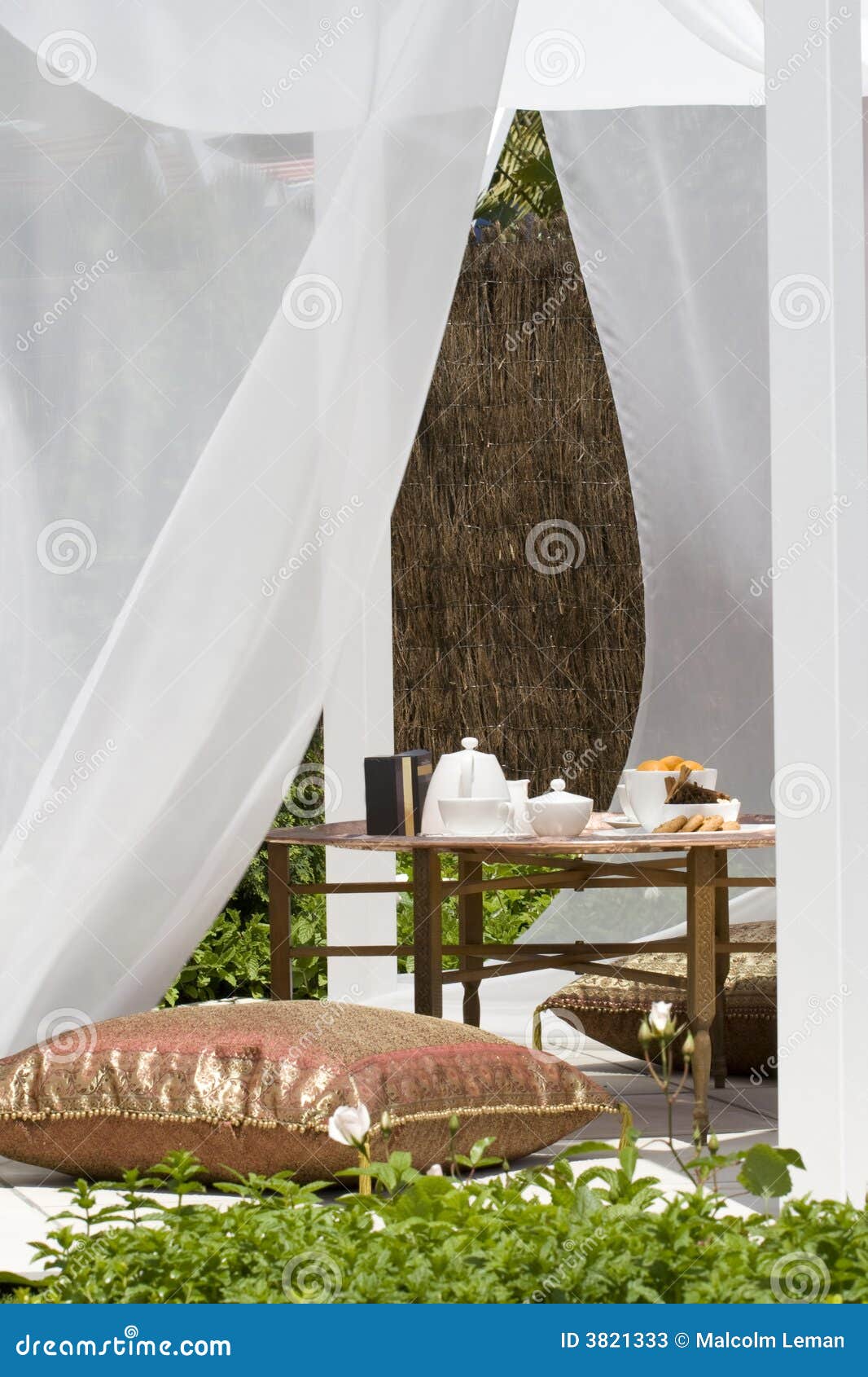 Romantic Moroccan Tea Setting Stock Image - Image of peaceful, romance ...