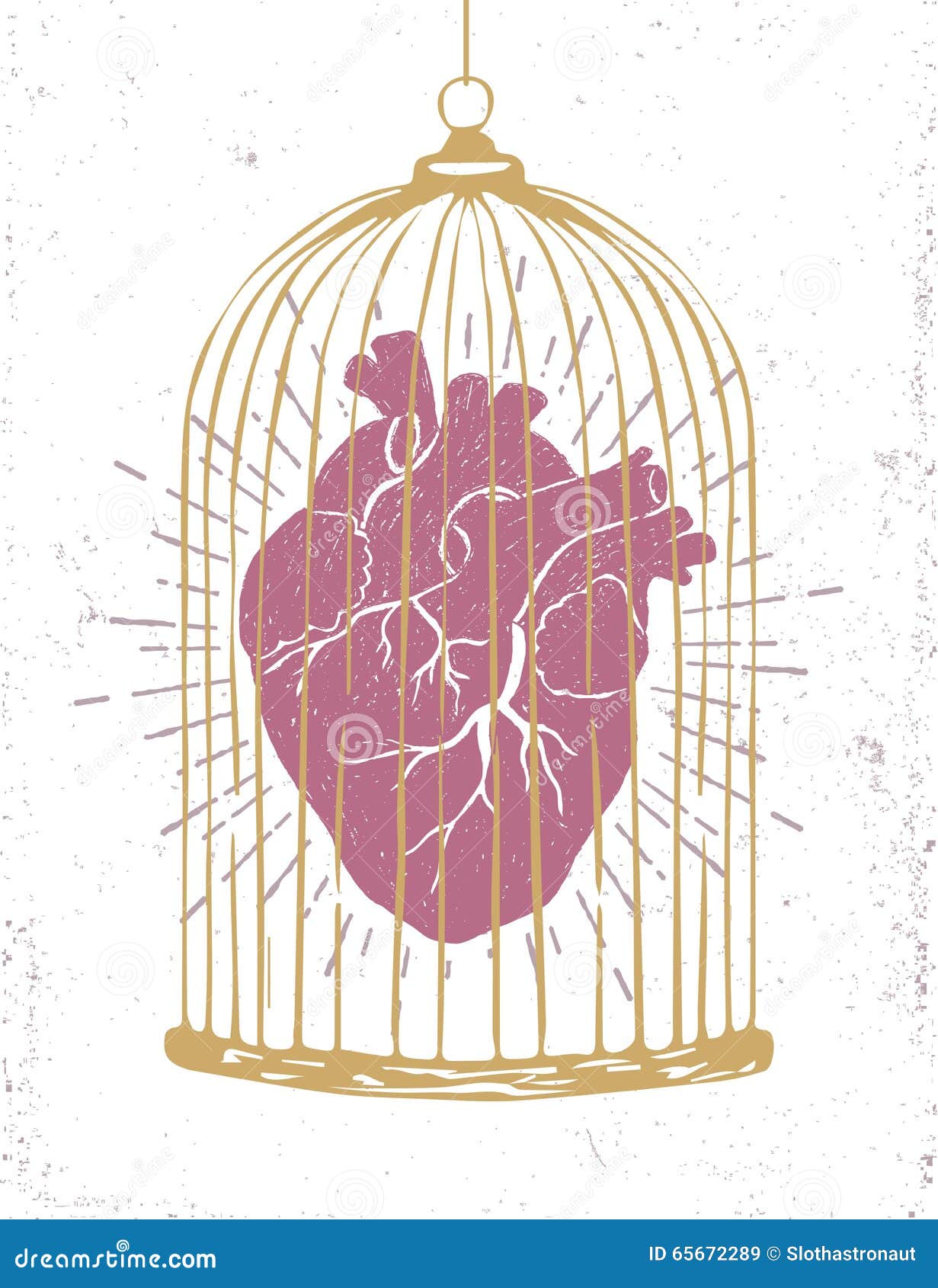 Heart In Cage Stock Photography | CartoonDealer.com #17474372