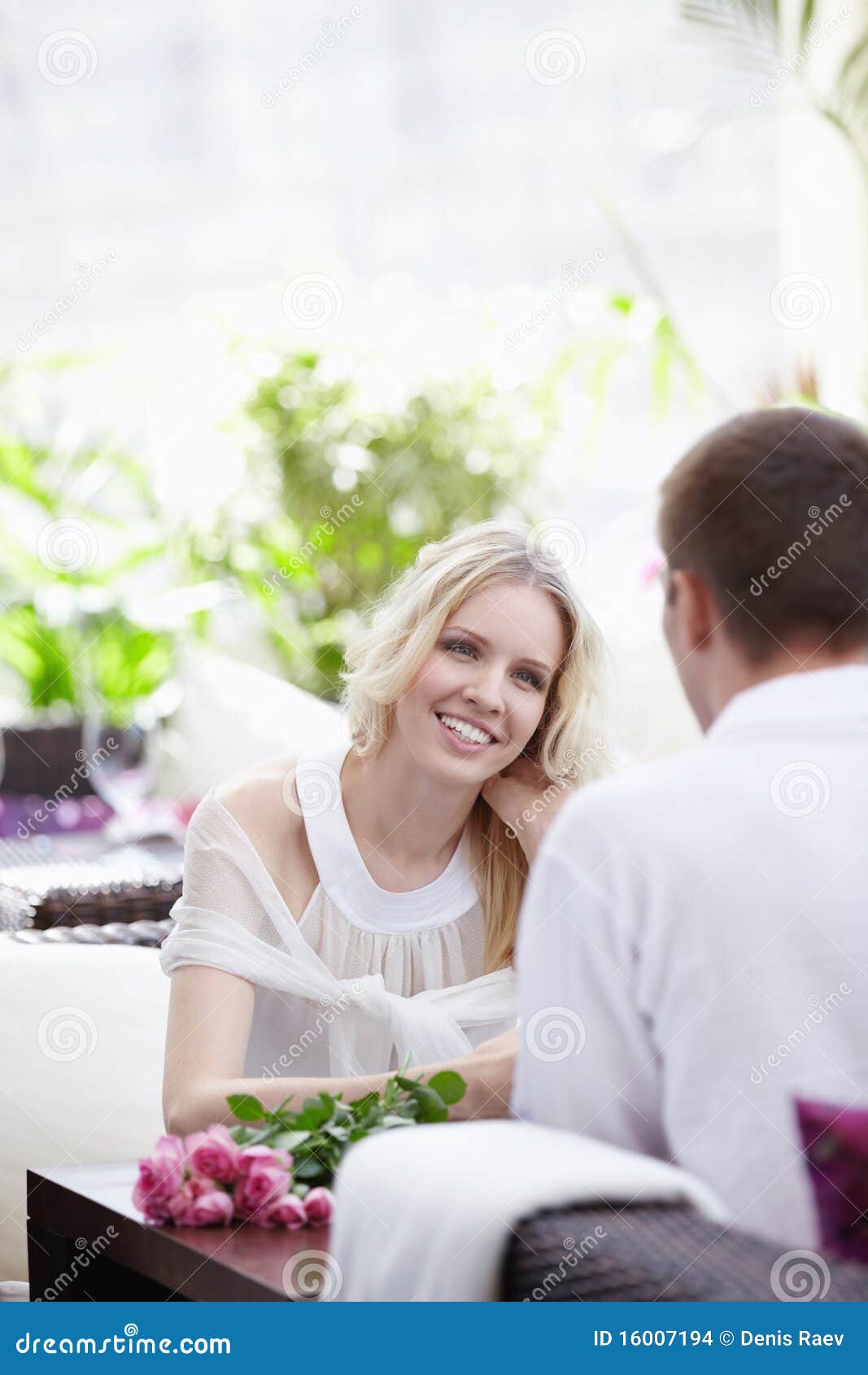 Romantic rendezvous stock photo. Image of green, happiness - 16007194