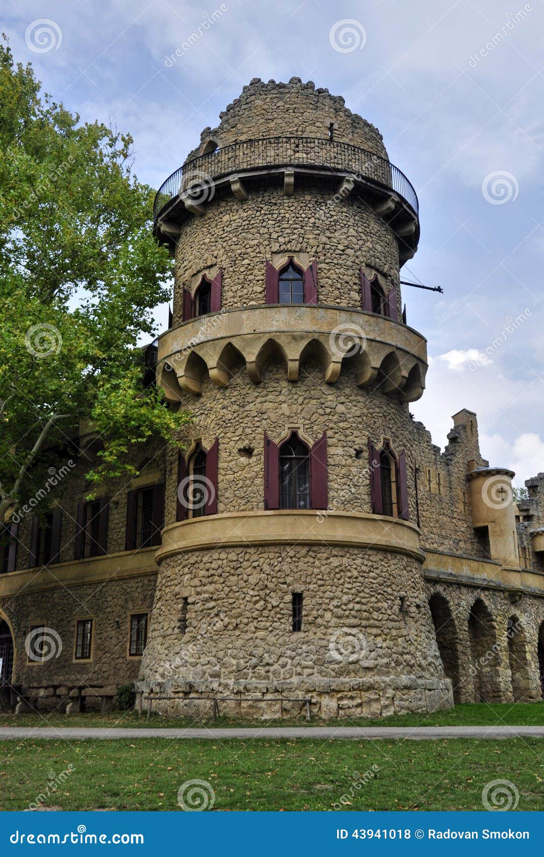 Romantic Ruin Januv Hrad Castle Stock Photo - Image of ancient ...
