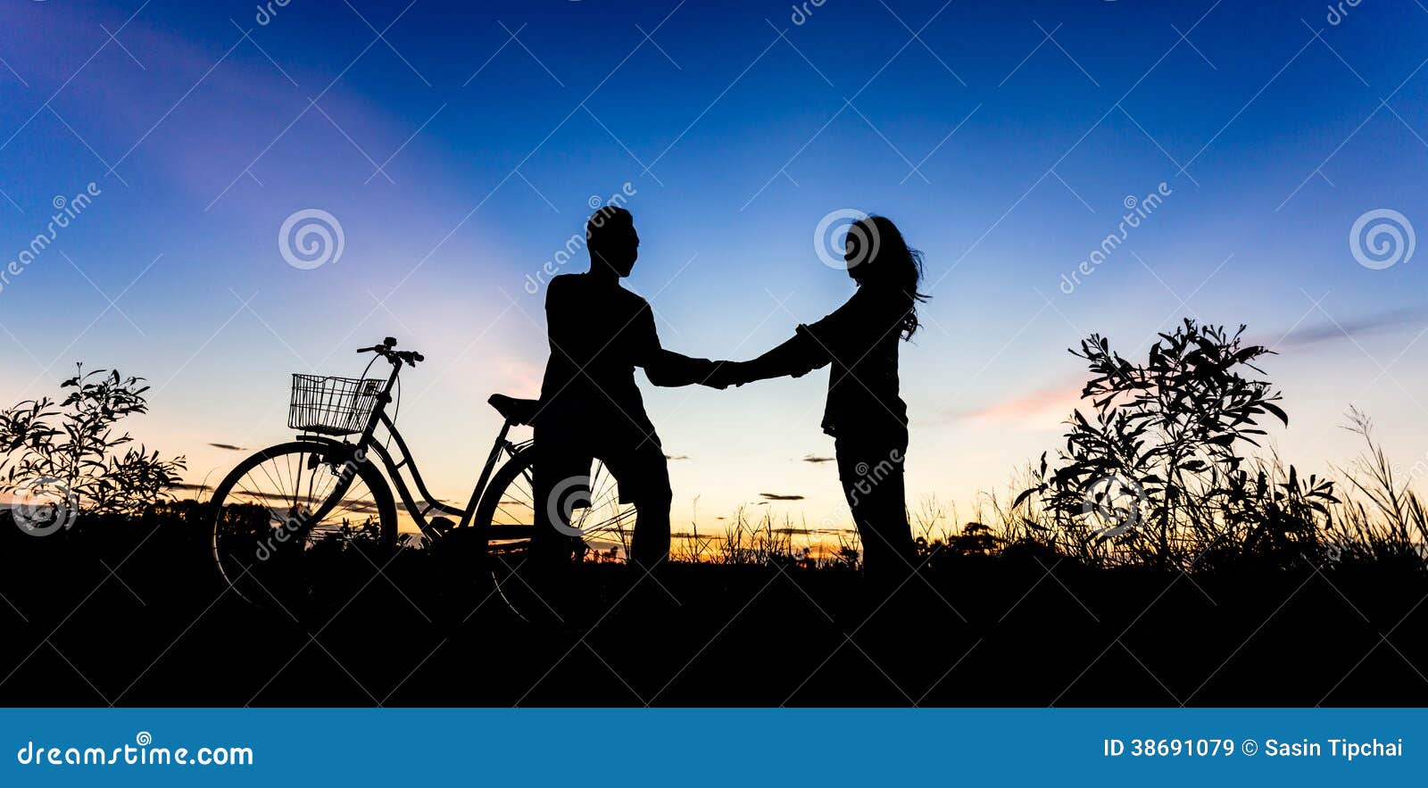 Romantic Scene of love stock image. Image of colorful - 38691079