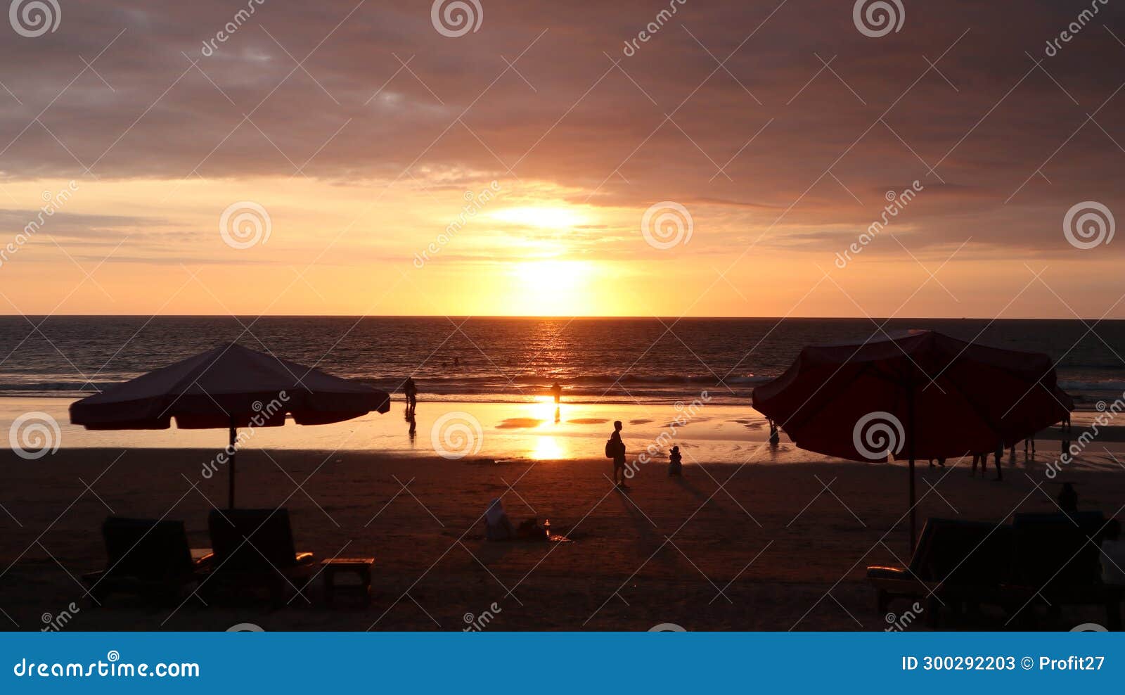 Romantic Sunset Atmosphere with the Dim Golden Rays of the Sun Stock ...