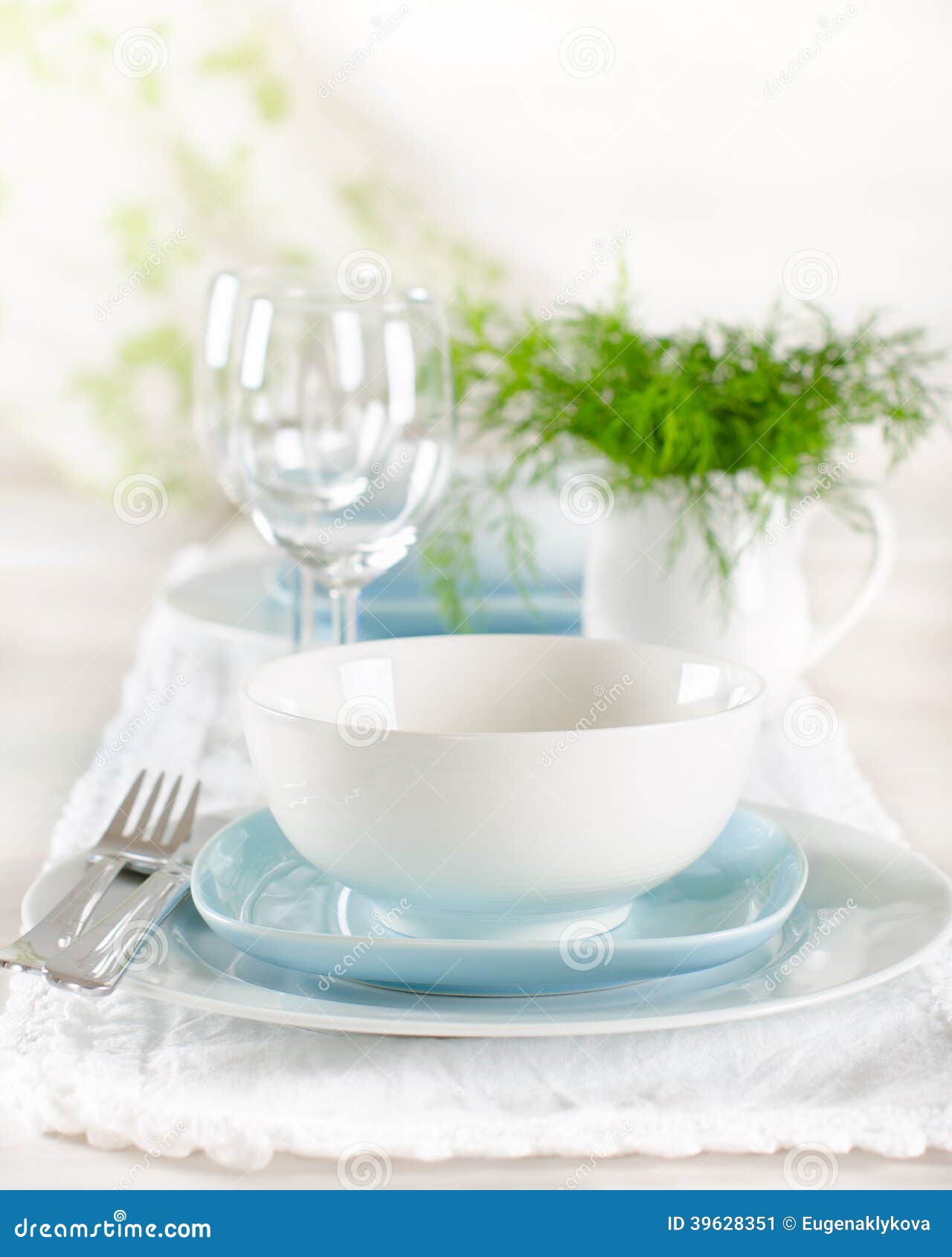 Romantic Table Set Up for Two Stock Image - Image of meal, dinner: 39628351