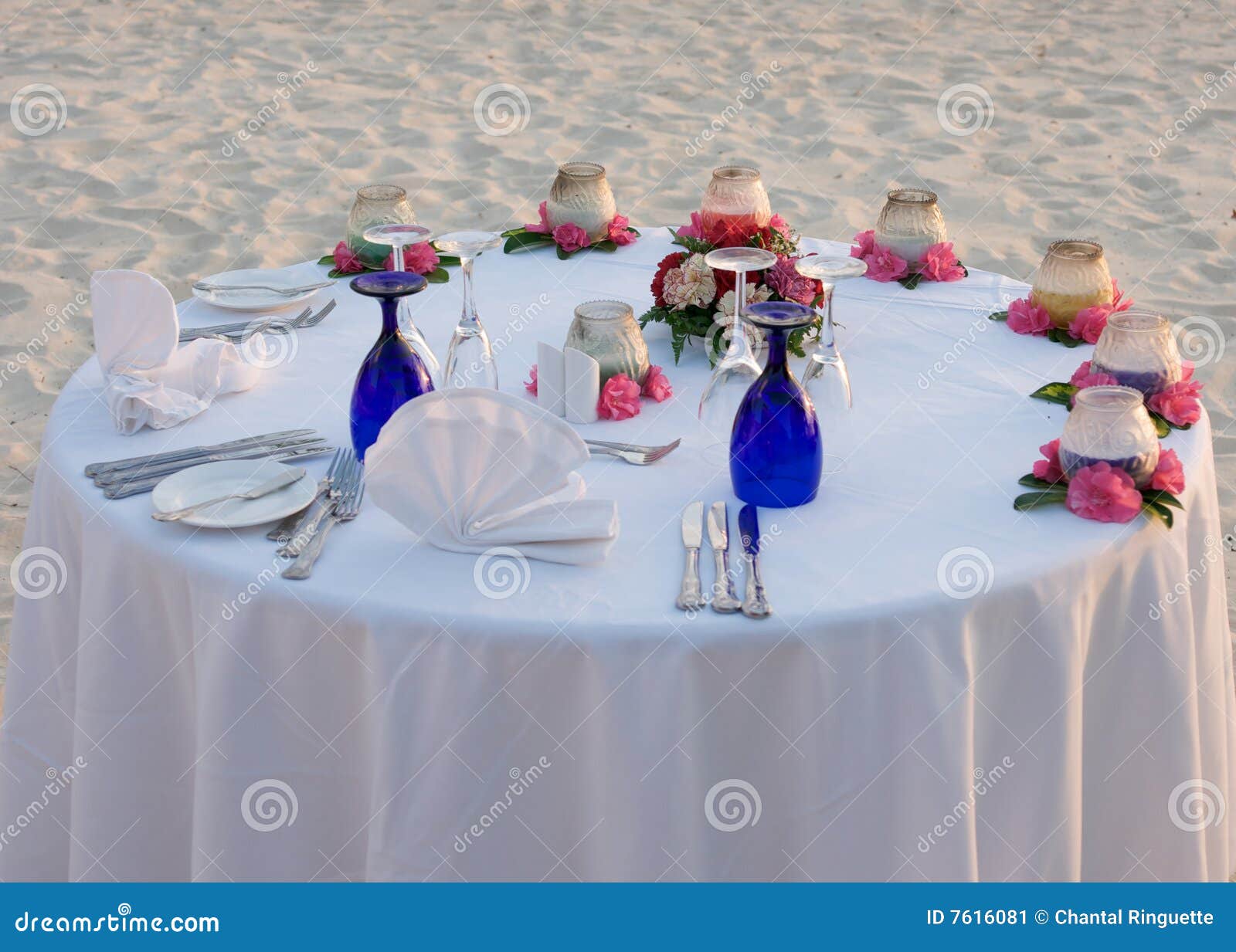 Romantic table for two stock image. Image of table, romantic - 7616081