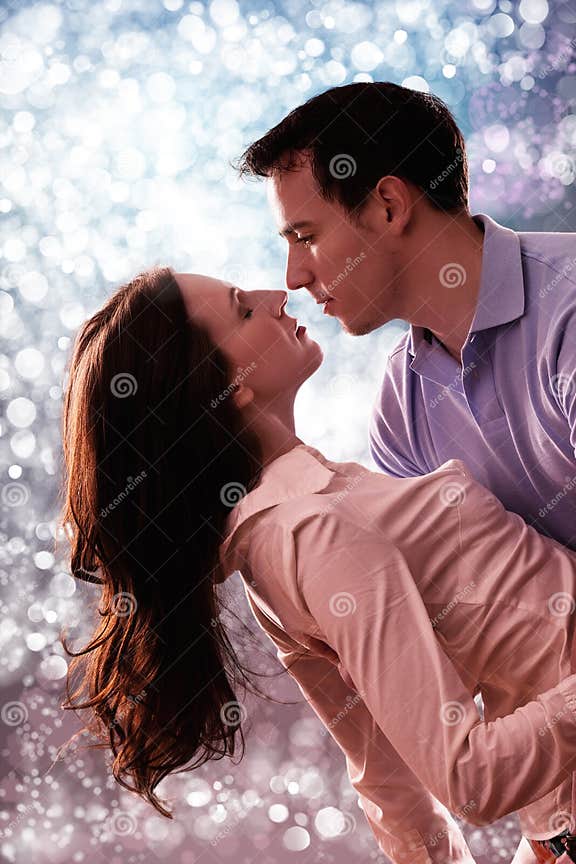 Romantic tender couple stock photo. Image of passion - 24125496