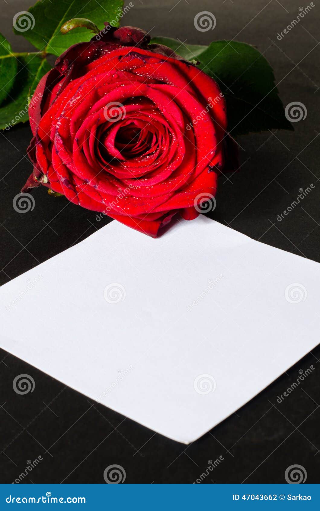 Romantic valentine message stock photo. Image of detail - 47043662
