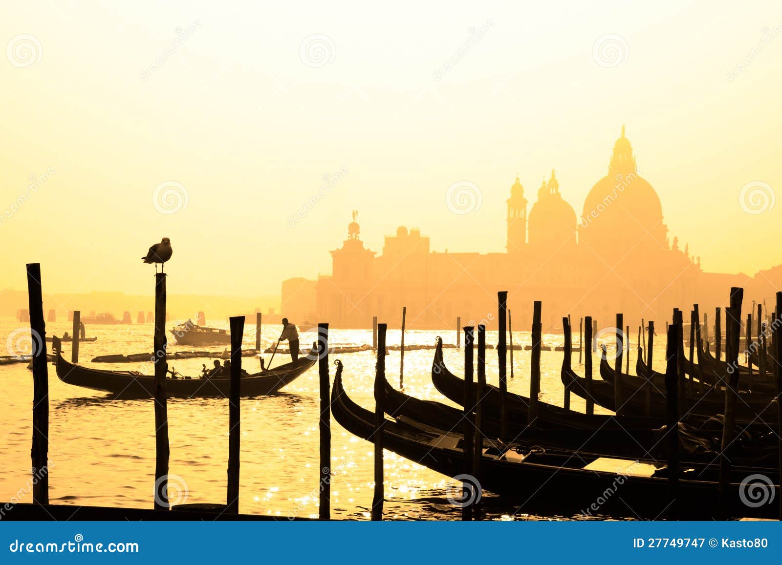 Romantic Venice, Italy stock image. Image of church, beautiful - 27749747
