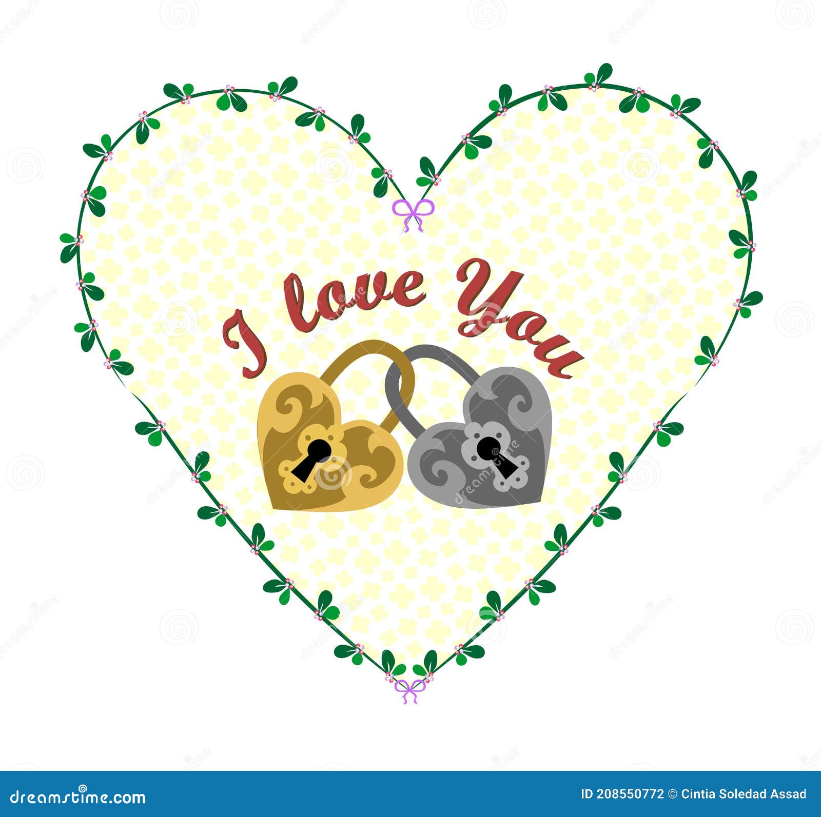 Interlocking Padlocks Stock Illustrations – 1 Interlocking Padlocks ...