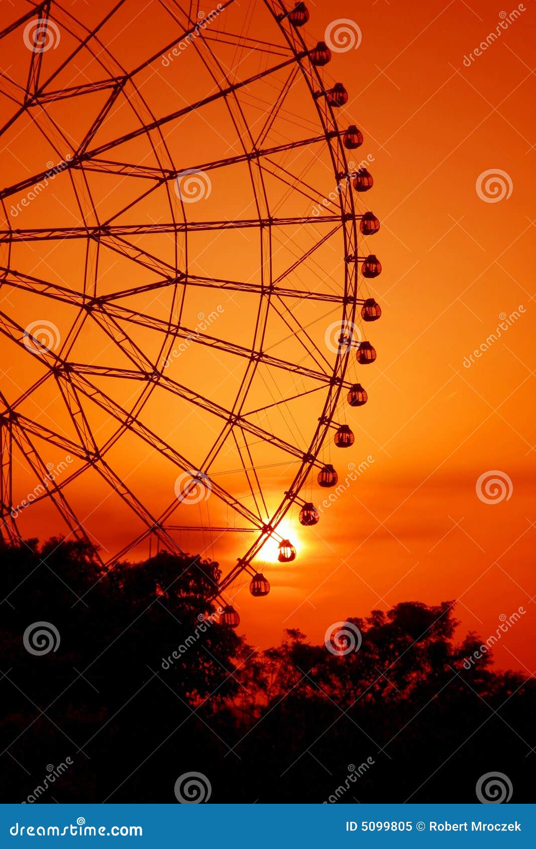 Romantic Wheel Red stock image. Image of attraction, display - 5099805