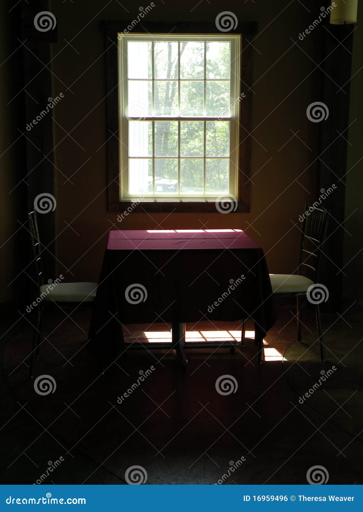 Romantic window view stock photo. Image of chairs, dual - 16959496