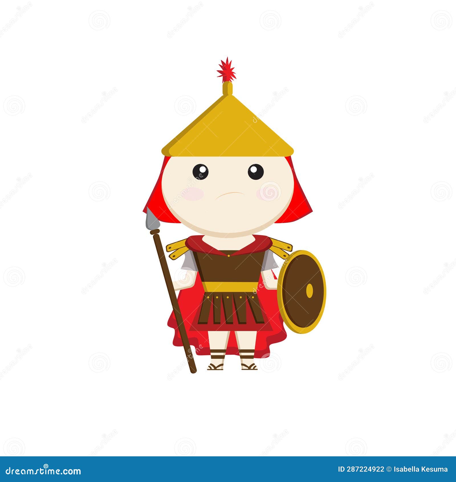 Chibi roman man stock vector. Illustration of character - 287224922