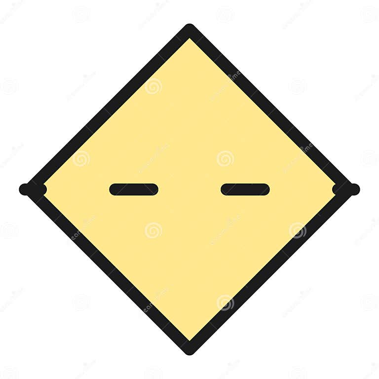 Romb Image Icon Vector Flat Stock Illustration - Illustration of ...