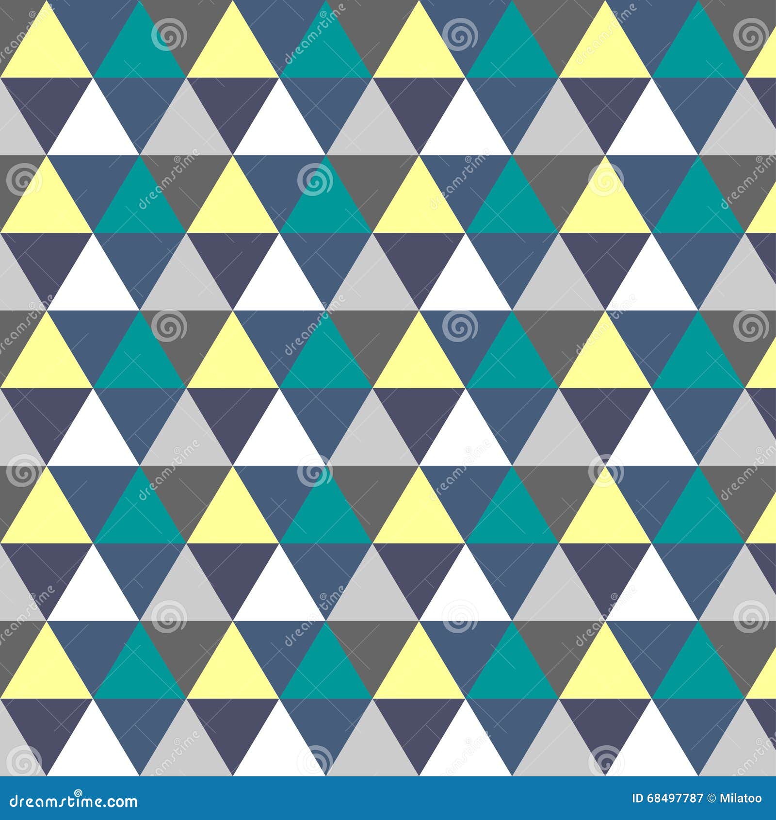 Romb Pattern Triangle Texture Cartoon Vector | CartoonDealer.com #67170293