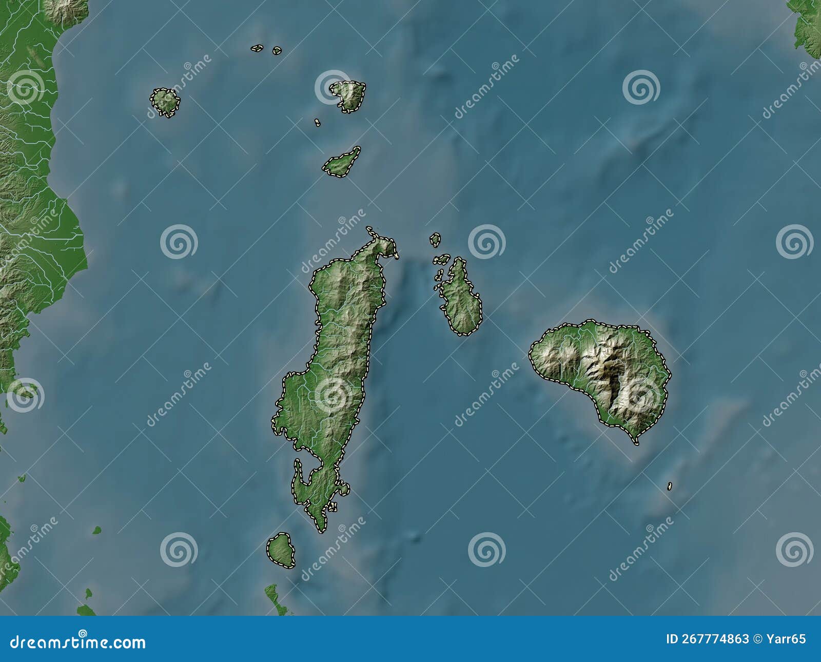 Romblon, Philippines. Wiki. No Legend Stock Illustration - Illustration ...