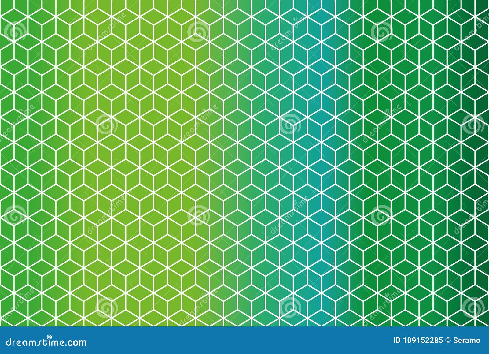 Rombos en fondo verde ilustración del vector. Ilustración de geométrico ...