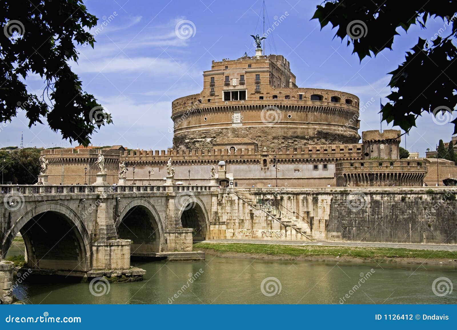 Rome stock photo. Image of europe, castel, horizontal - 1126412