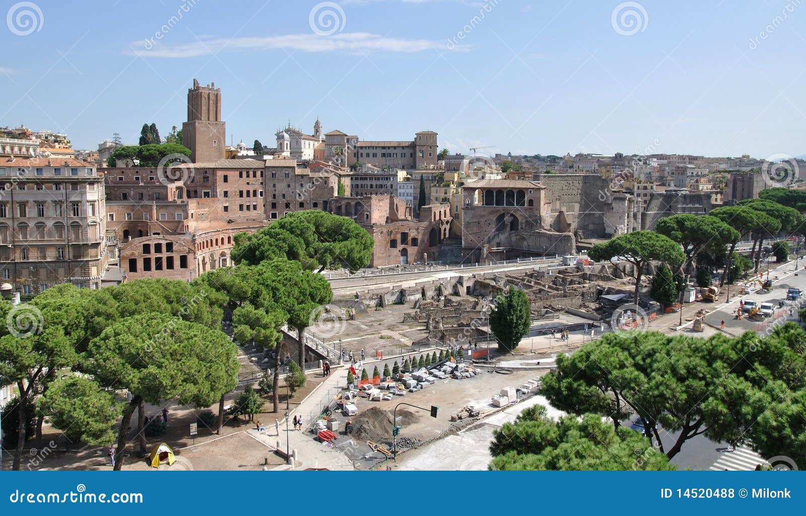 Rome stock photo. Image of empire, historic, blue, city - 14520488