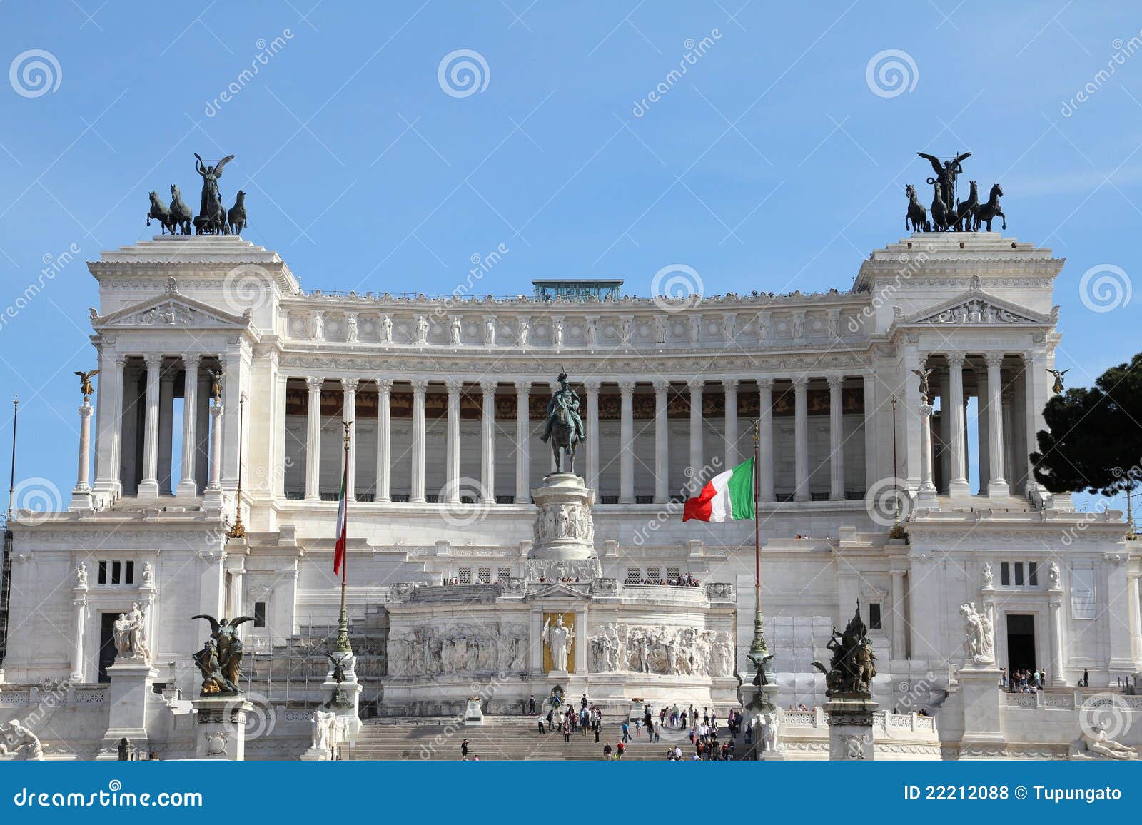 Rome stock photo. Image of horse, exterior, statue, sculpture - 22212088
