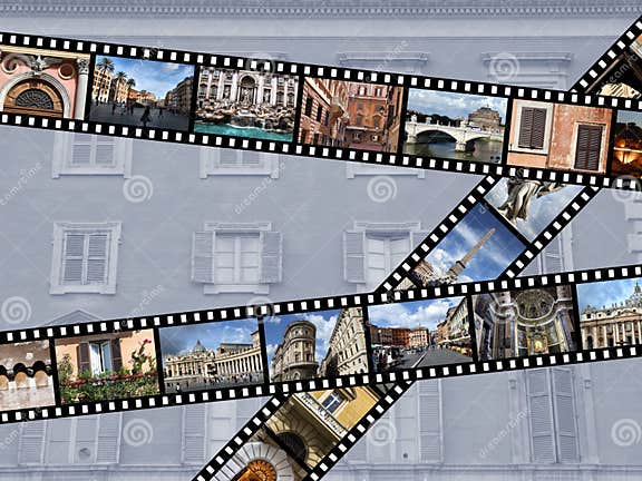 Rome stock image. Image of collage, italian, frames, frame - 5321299