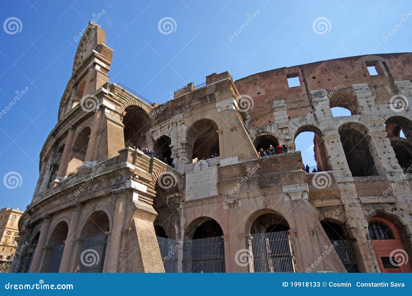 Rome amphitheatre editorial stock photo. Image of arena - 19918133