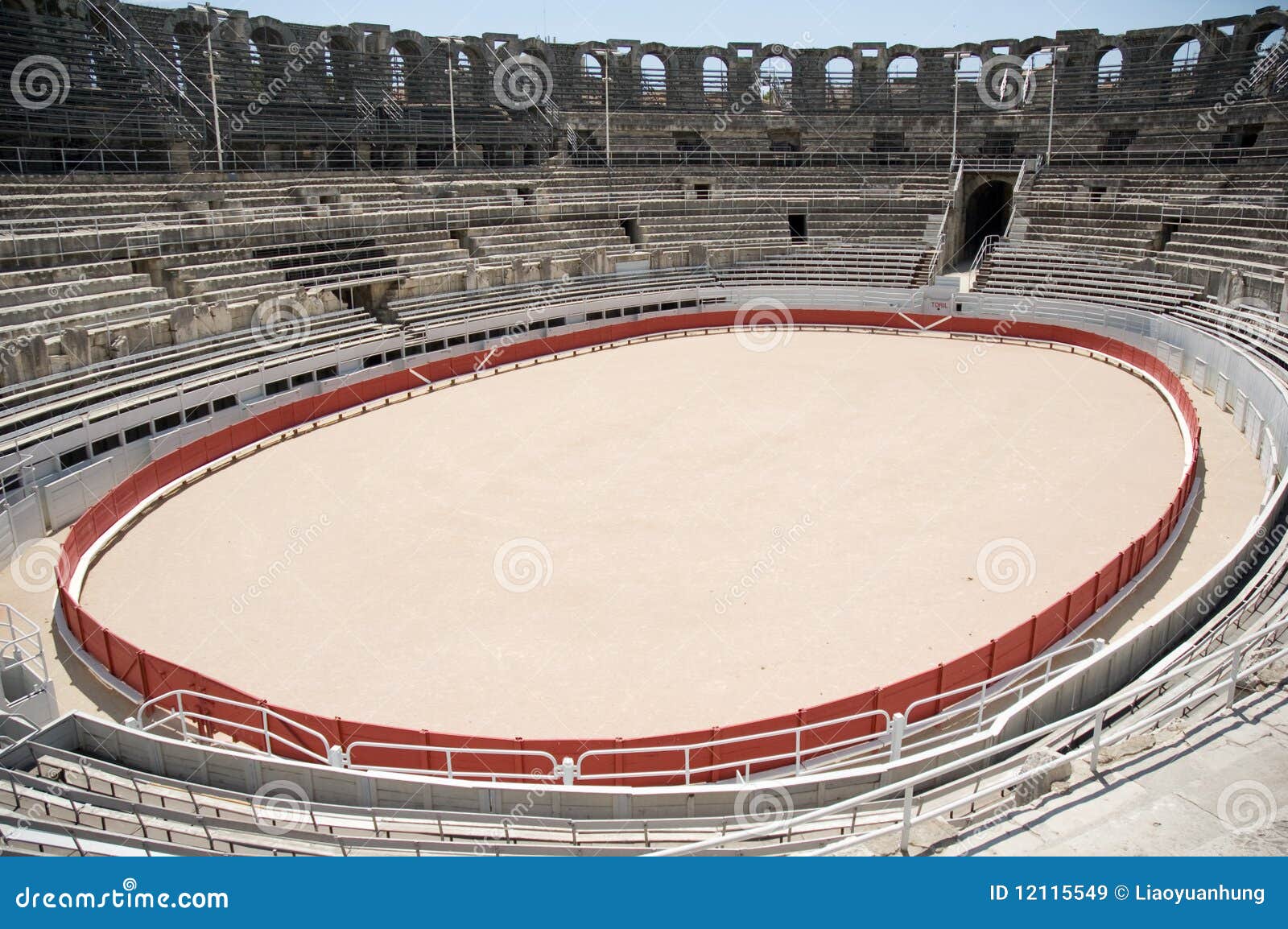 Rome Arena In Arles In South France Stock Image | CartoonDealer.com ...