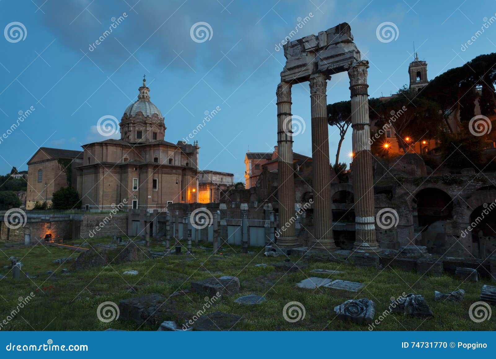 Rome As it Was 2000 Years Ago Stock Photo - Image of adventure, city ...