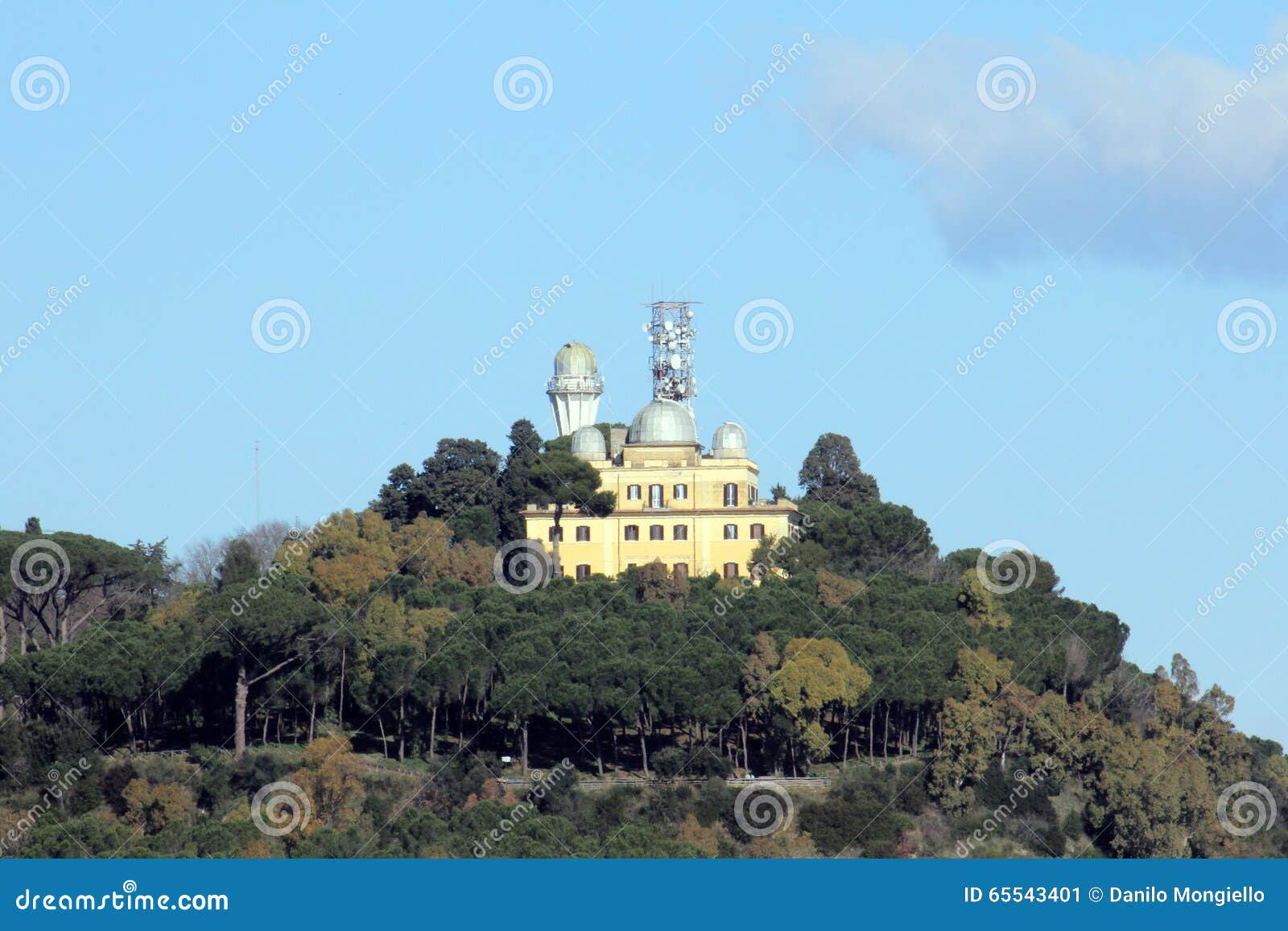 Rome Astronomical Observatory Stock Image - Image of astronomy ...