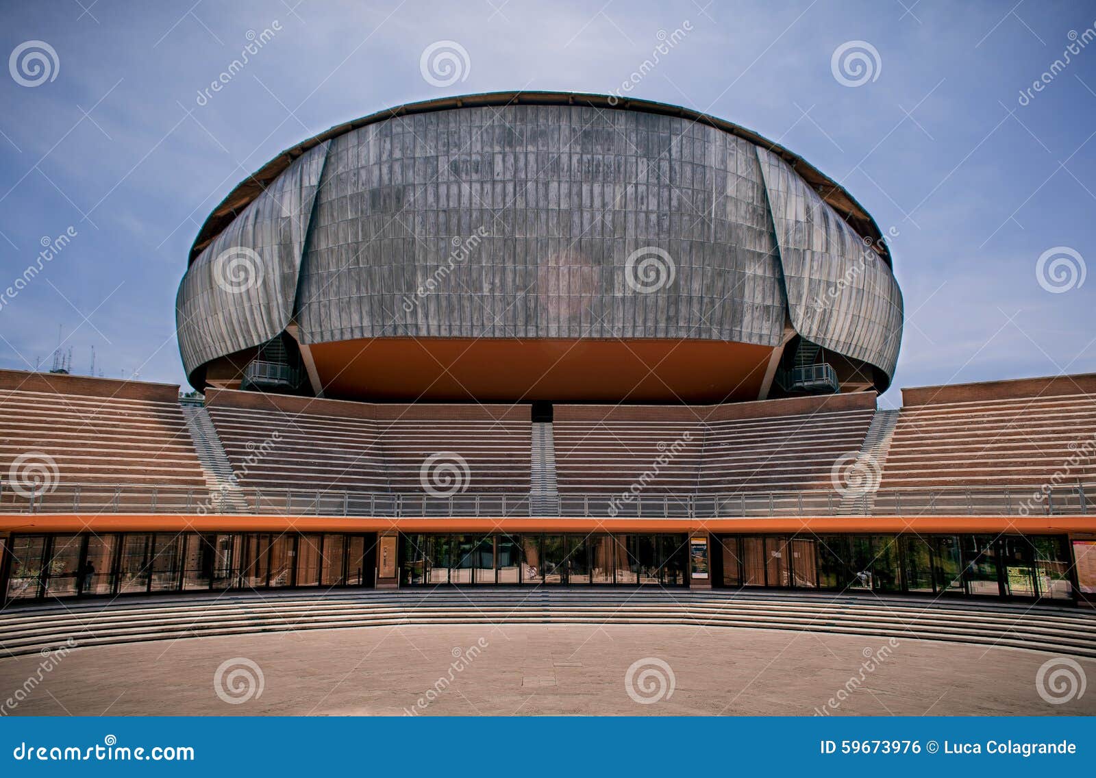 Rome, Auditorium Parco Della Musica Editorial Photo - Image of modern ...