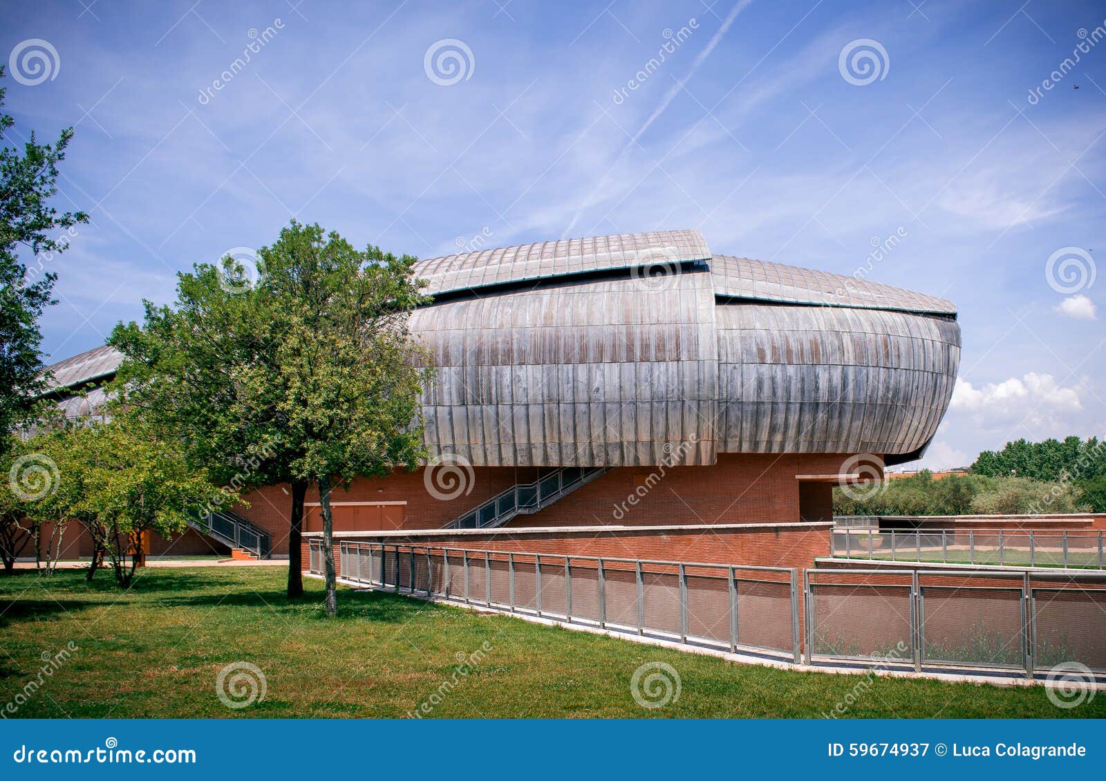 Rome, Auditorium Parco Della Musica Editorial Photography - Image of ...