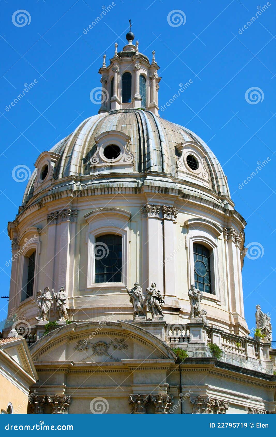 Rome, Basilica Iulia stock image. Image of italy, iulia - 22795719